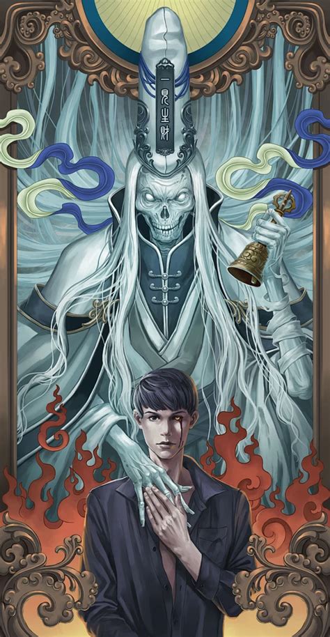 黑白无常 花瓣网