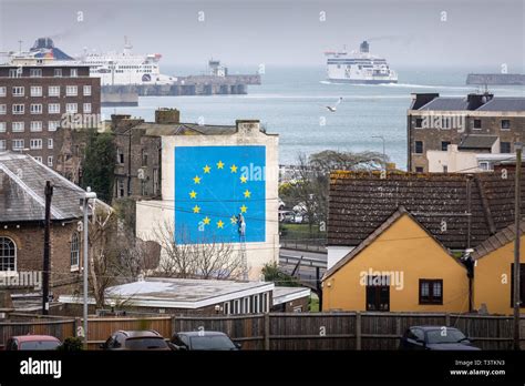 What Next For Brexit A Ferry Departs The Port Of Dover Where Banksys