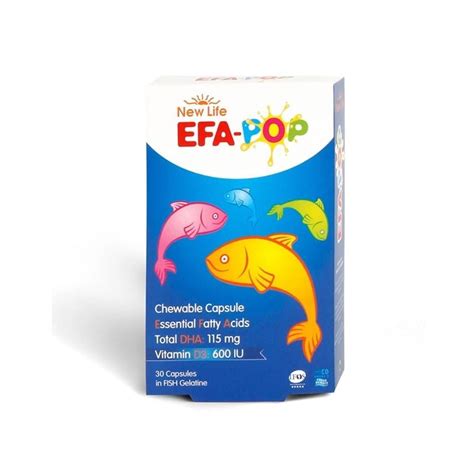 New Life Efa Pop 30 Kapsül 7640128140849 Kozvit