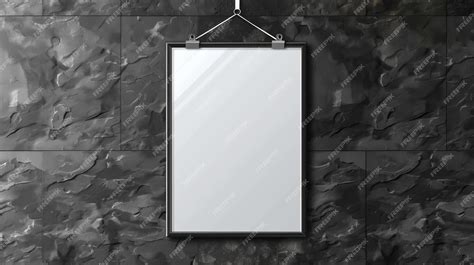 Premium Photo An Acrylic Poster A Blank Glass Frame A Plexiglass Banner And A Holder Mockup On