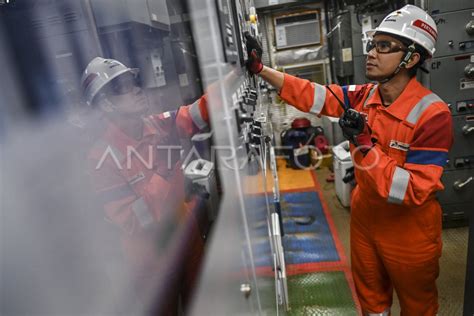 Produksi Migas Phkt Antara Foto