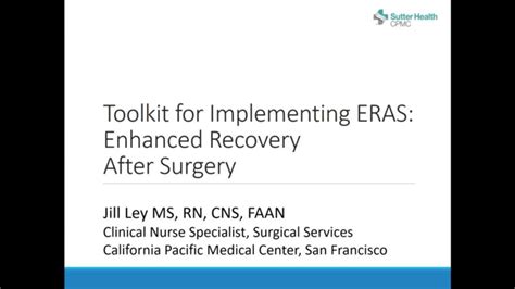 Enhanced Recovery After Surgery Eras Cardiac Model