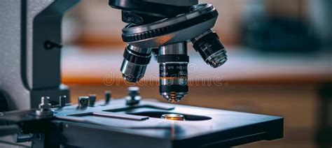 Cutting Edge Dna Lab With Biotech Equipment For Analysis In Medicine