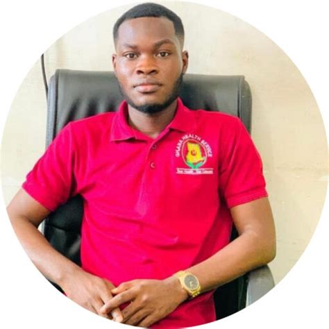 Maxwell Afranie Appiah Bachelor Of Public Health Disease Control University Of Health And