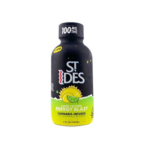 St Ides Drinks Shots Energy Blast 100mg The Chronic Leafythings