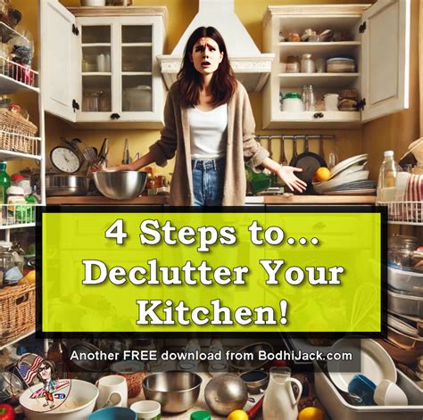 Free Report 4 Steps To Declutter Your Kitchen