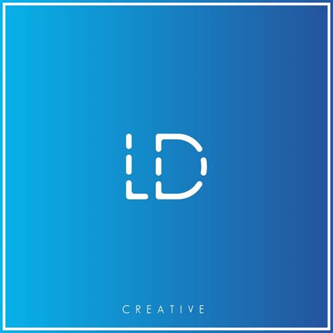 Premium Vector Ld Premium Vector Latter Logo Design Creative Logo