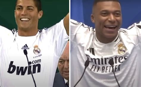 Hola Madrid Kylian Mbappé Rend Hommage à Cristiano Ronaldo Lors De Sa