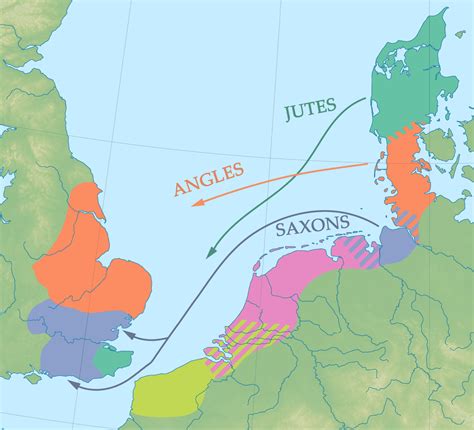 The Germanic Invaders Of England 2 The Angles