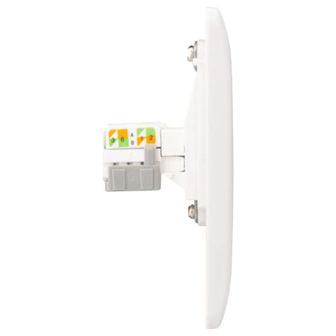 1 Gang Data Socket Cat 6 White M2 Electrical