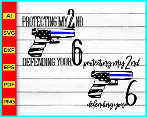 2nd Amendment Svg Png Silhouette Cricut Decal Sticker Homeland Sec