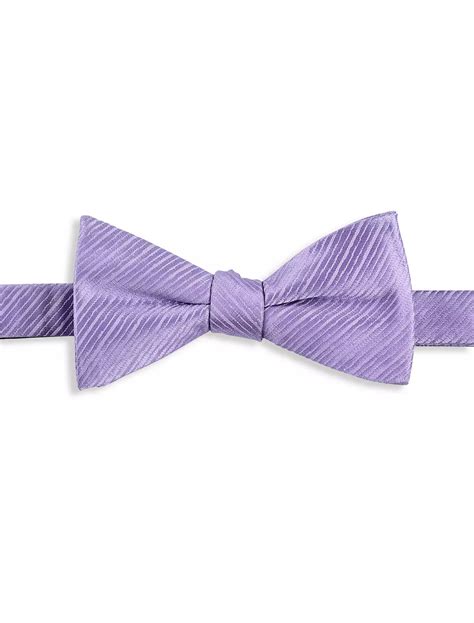 Big Tall Synrgy Striped Bow Tie Dxl
