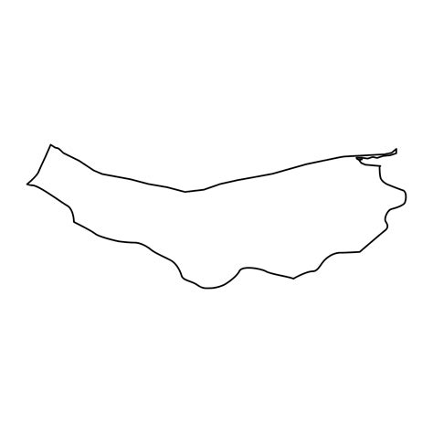 Premium Vector Mazandaran Province Map Administrative Division Of