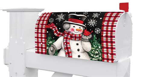 Snowman And Cardinal Mailbox Makeover Custom Decor