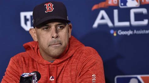 Red Sox Manager Alex Cora To Discuss Astros Cheating Scandal