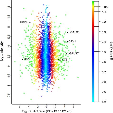 Analysis Of The Significance Of The Silac‐based Ms Distribution Of The