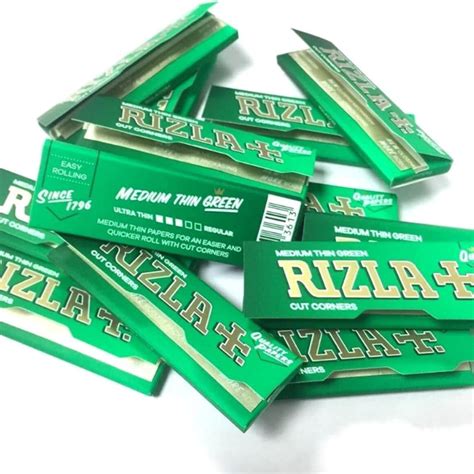 Buy Rizla Green Cigarette Rolling Papers Online Weed Delivery
