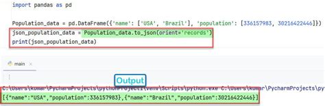 Convert A DataFrame To JSON In Python Methods