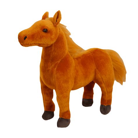 Horse Stuffed Animal Plush Realistic Foal Plush Toy Reatistic