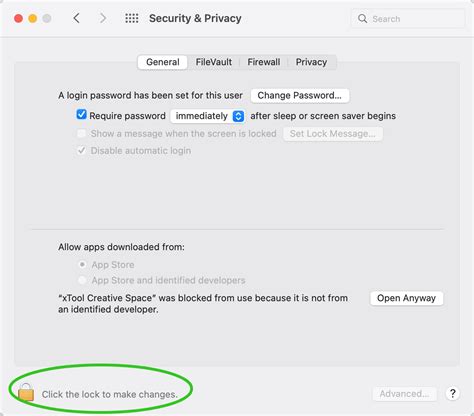 XCS Can T Be Installed Due To Mac Security Preferences XTool Support Center