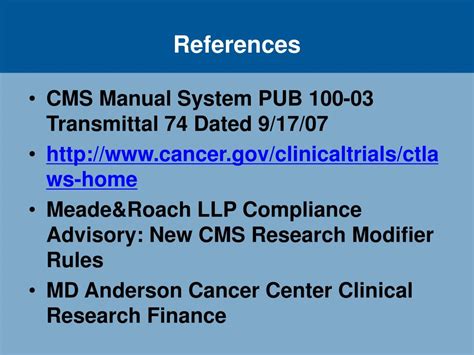 Ppt Medicare Modifiers The Impact On Clinical Research Powerpoint Presentation Id 1101651