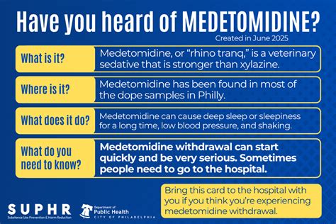Medetomidine What You Need To Know About The New Street Drug Taking