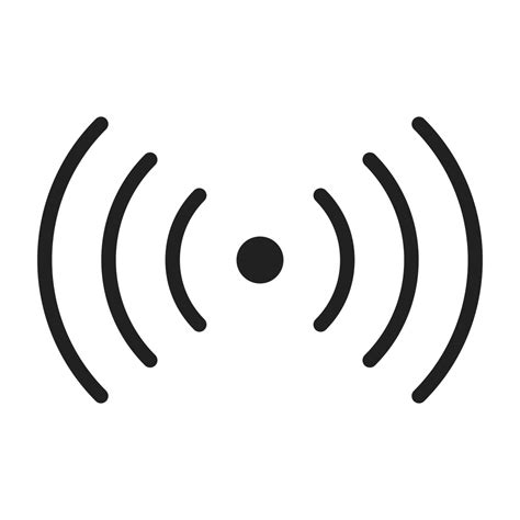 Radio Frequency Identification Antenna Rfid Wave Icon Download On
