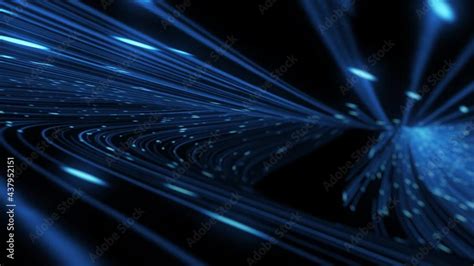 video stock abstract digital web network and communication data lines
