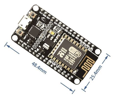 module nodemcu esp8266 v3 wifi 4mb usb ch340 ou cp2102 pour arduino and iot mhtronic