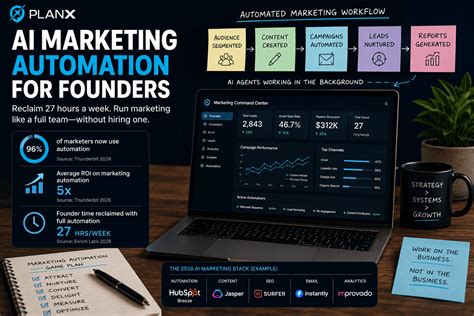 Ai Marketing Automation 2026 Founders Guide Tools Roi