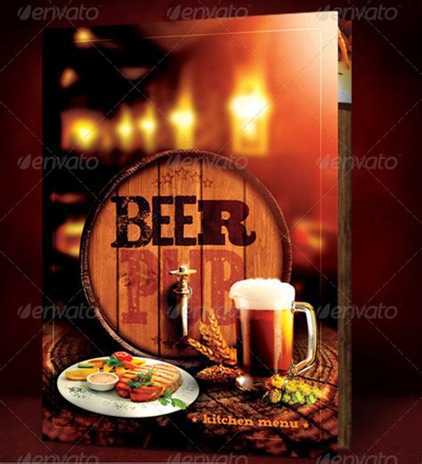 22 Pub Menu Templates Free Psd Ai Word Indesign Formats
