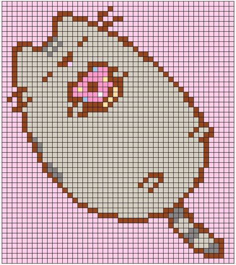 Spreadsheet Pixel Art Pusheen At Tyler Lester Blog
