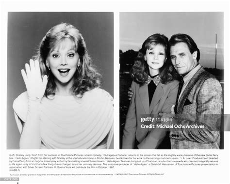 Shelley Long And Corbin Bernsen In Publicity Portraits For The Film