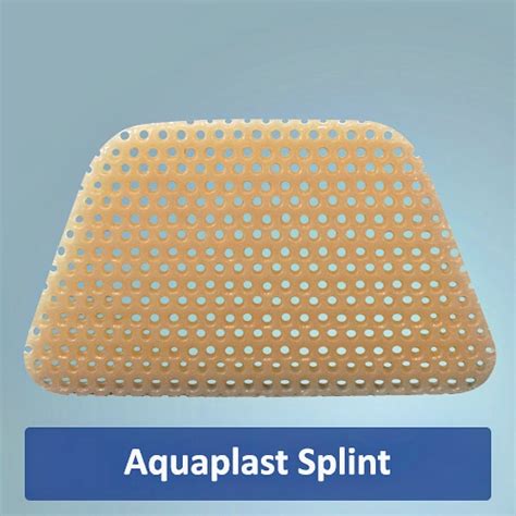 Thermoplastic Splint Custom Made Thermoplastic Light Weight And