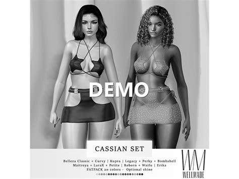 Second Life Marketplace Wellmade Cassian Set Demo