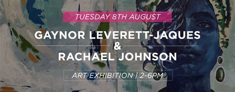 Private View For The Art Exhibition Of Gaynor Leverett Jaques And Rachael Johnson Bristol