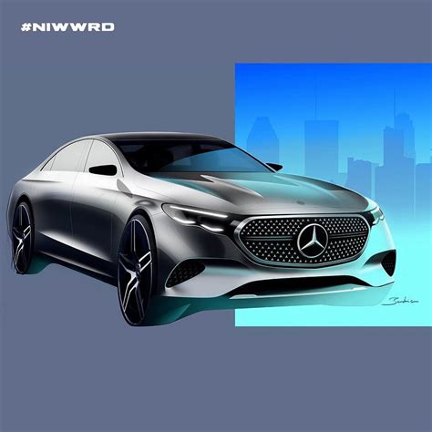 Niwwrd On Instagram Mercedesbenz E Class Official Design Sketches By