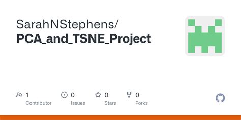 Github Sarahnstephenspcaandtsneproject
