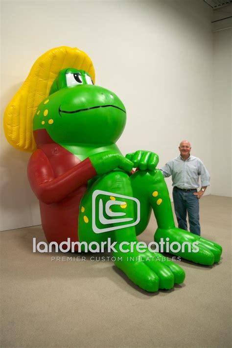 Toad Suck Daze Festival Inflatable Toad Mascot