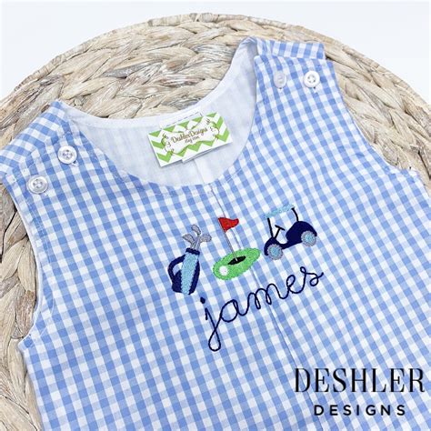 Gingham Golf Jon Jon Deshler Designs