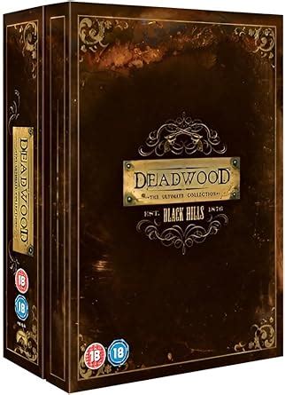 Deadwood Complete Hbo Seasons 1 3 12 Disc Box Set Uk Brad Dourif Robin Weigert