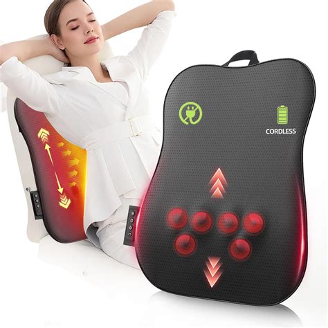 Wivikaz Walking Full Back Massager With Heatrechargeable
