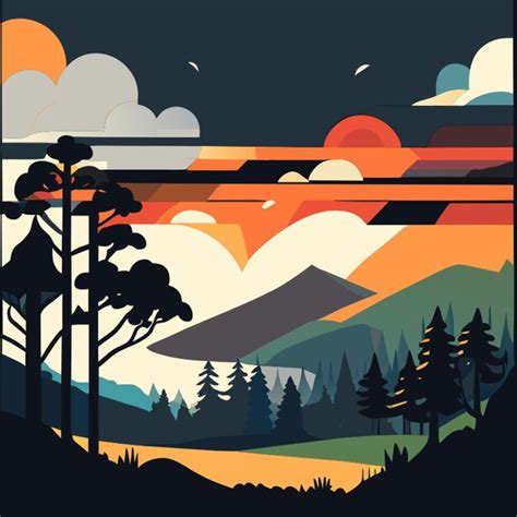 Rain Vector Illustration Premium Ai Generated Vector