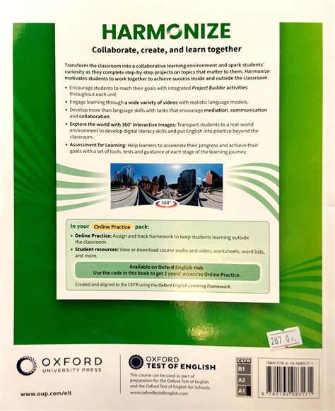 Harmonize Starter Student Book With Online Practice A1 Level Fahasacom