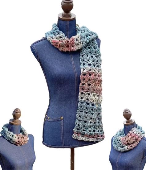 PatrÓn Gratis Bufanda Convertible En Crochet Crochetisimo