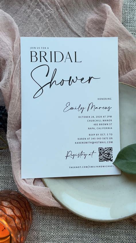 Bridal Shower Invitation Templates Artofit
