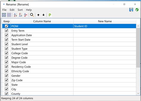 Rename Node EAB Rapid Insight