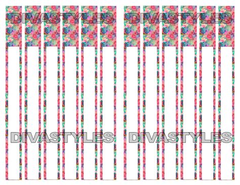 Paper Bead Template Medium Printable Sheet Download Only Diva Worksheets Library