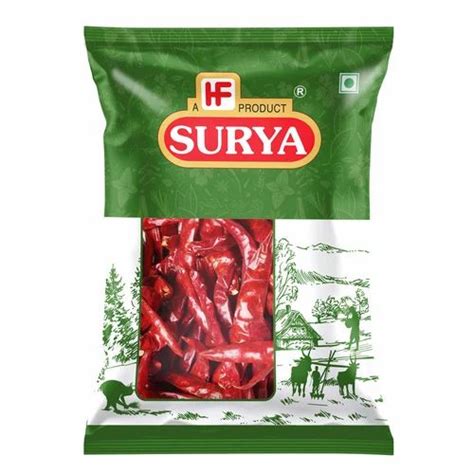 100gm Surya Red Chilli Lal Mirchi Whole Without Stem At ₹ 600 Kg Medchal Hyderabad Id