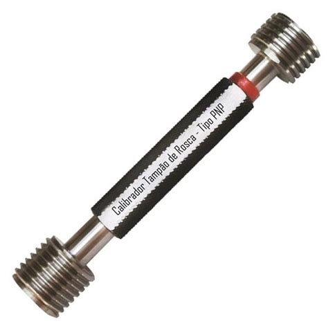 Calibrador De Rosca Tampão Passanão Passa Bsw 18 X 40 Piveta